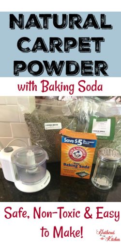 Homemade Natural Carpet Powder | Gathered In The Kitchen