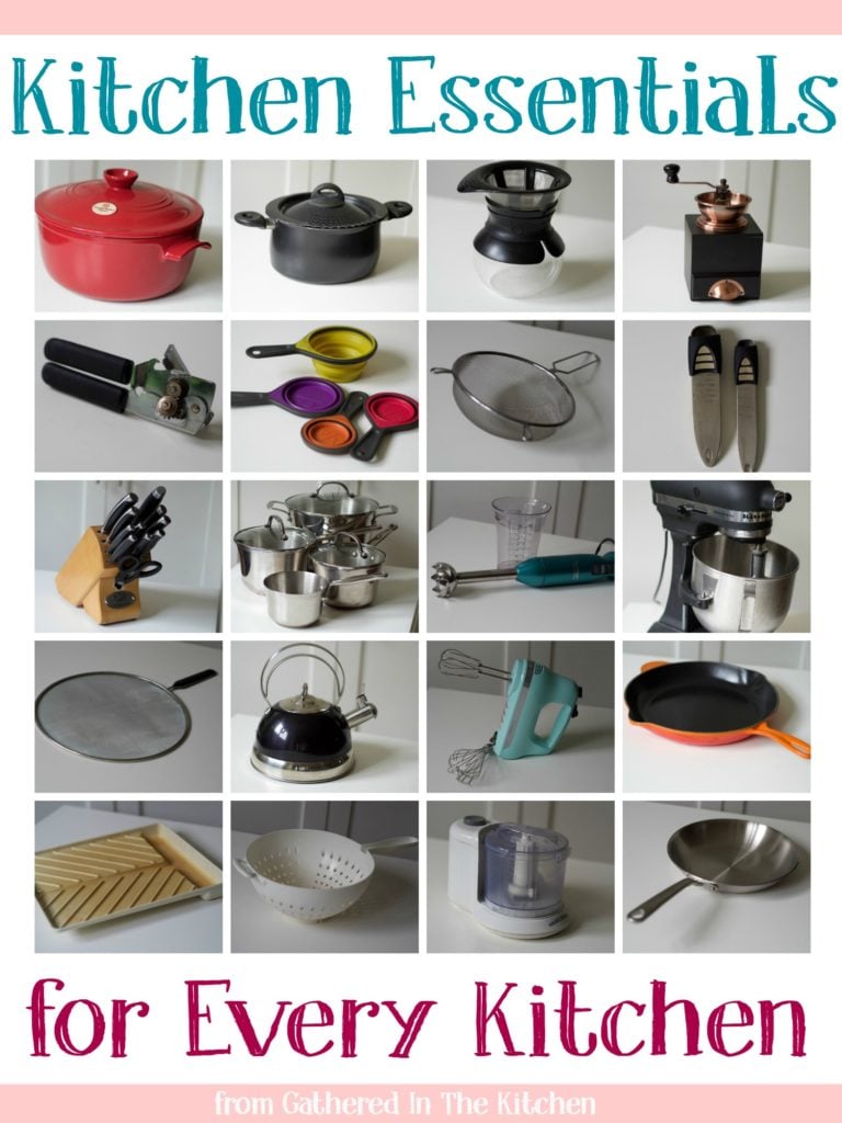 Kitchen Essentials for Every Kitchen | Gathered In The Kitchen
