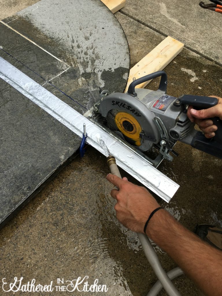 How To Cut Granite Countertops | Gathered In The Kitchen