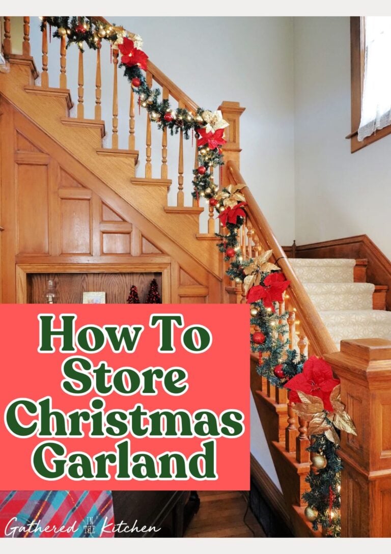 How to Store Christmas Garland Properly | Easy & Tangle-Free Storage ...