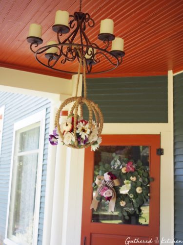 How To Make A 3D Wreath For Spring | Gathered In The Kitchen