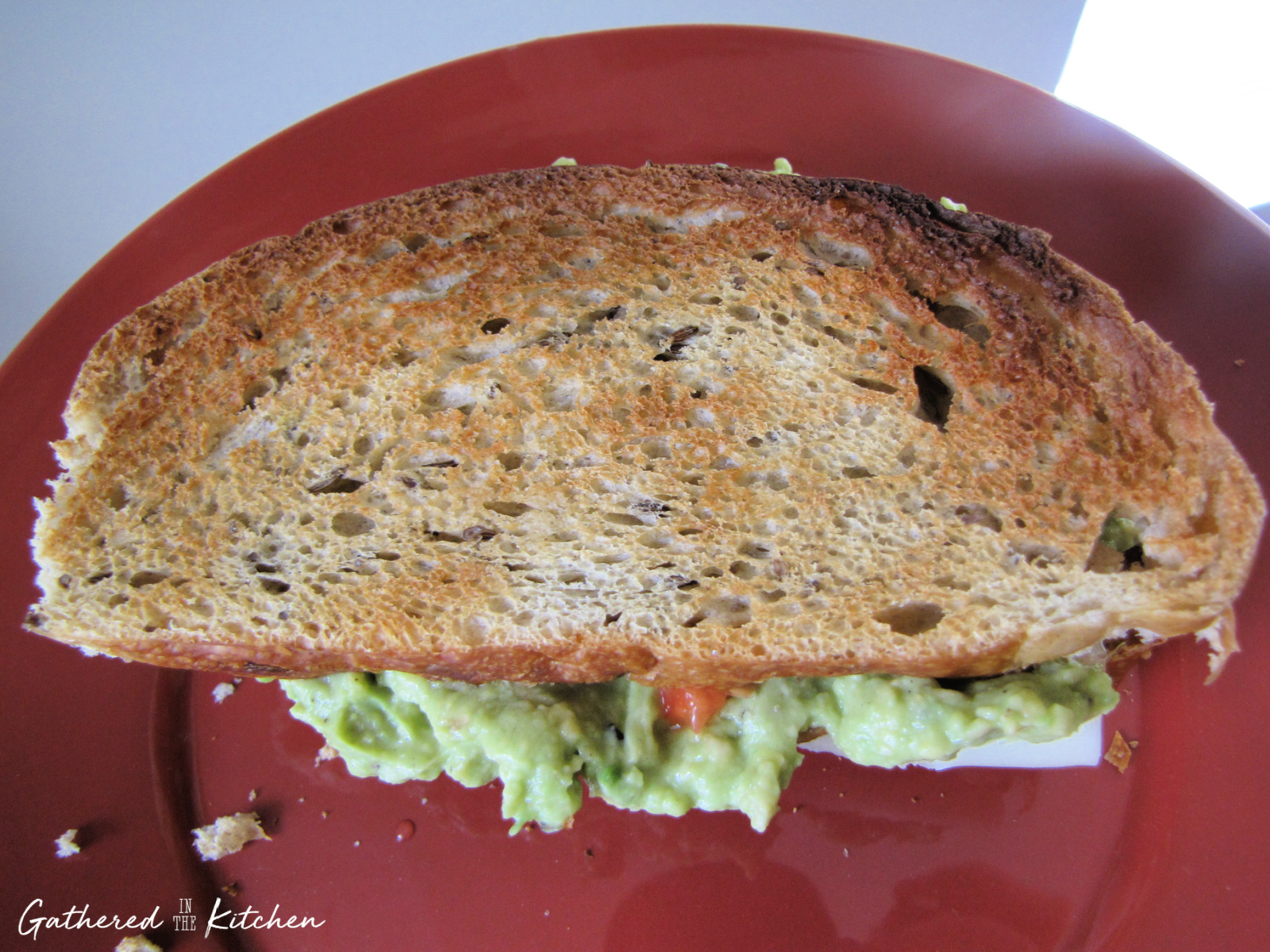 Toasted Avocado Sandwich | Gathered In The Kitchen