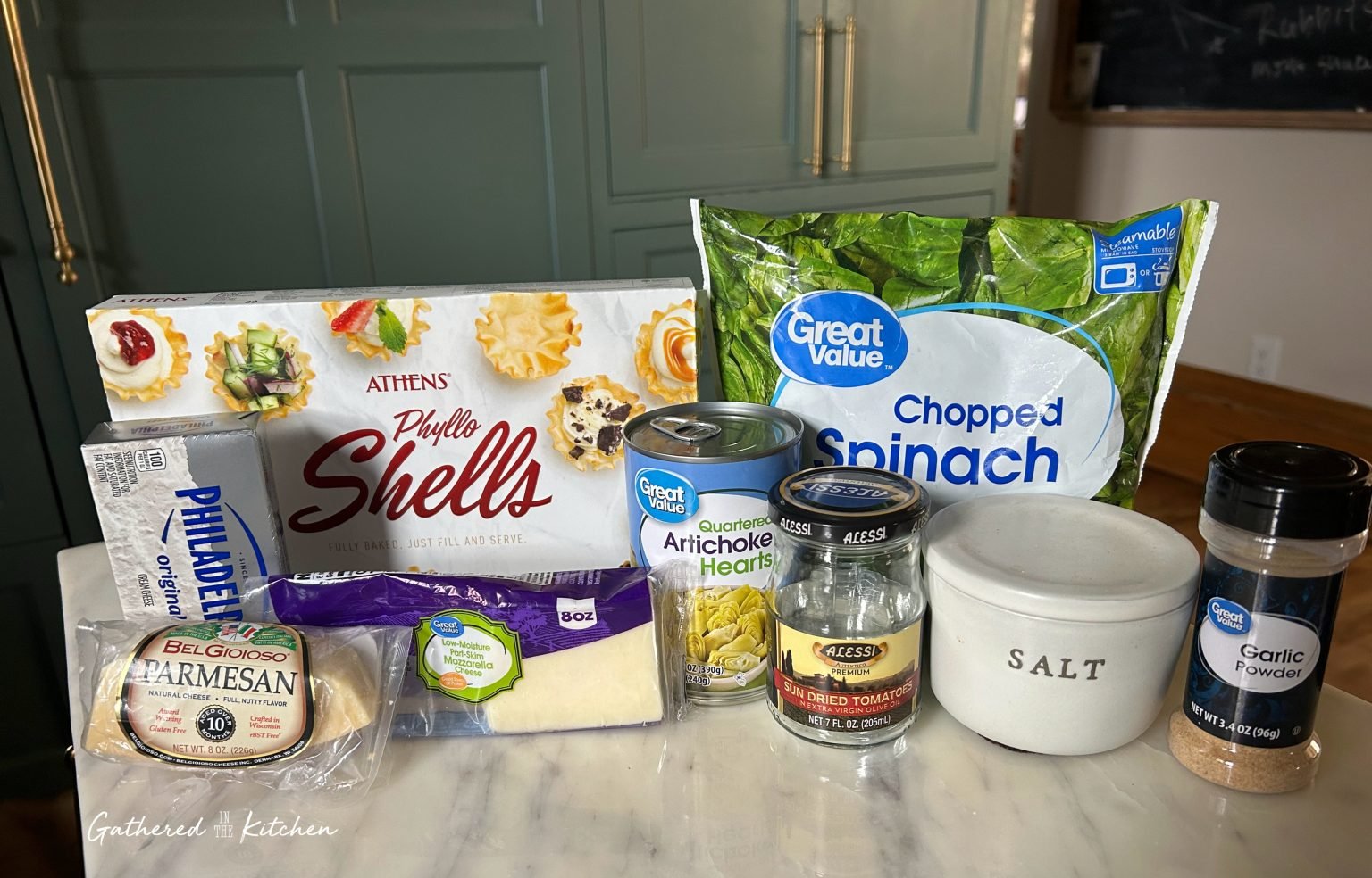 Easy Spinach Artichoke Phyllo Cups Recipe – The Perfect Holiday Appetizer | Gathered In The Kitchen