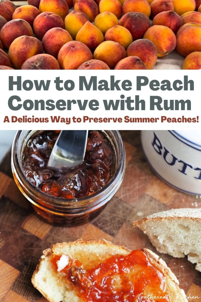 How to Make Peach Conserve with Rum – Easy Canning Recipe for Fresh ...