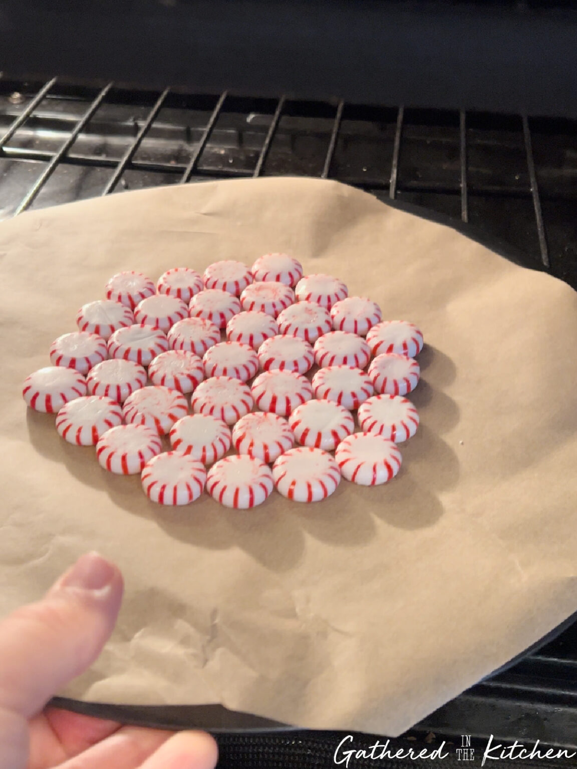DIY Peppermint Candy Bowls | Gathered In The Kitchen