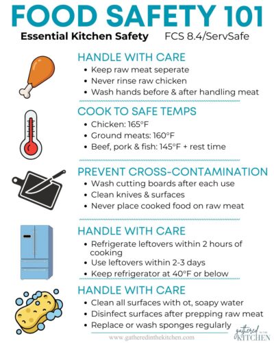 Food Safety Basics Every Home Cook Should Know | Gathered In The Kitchen