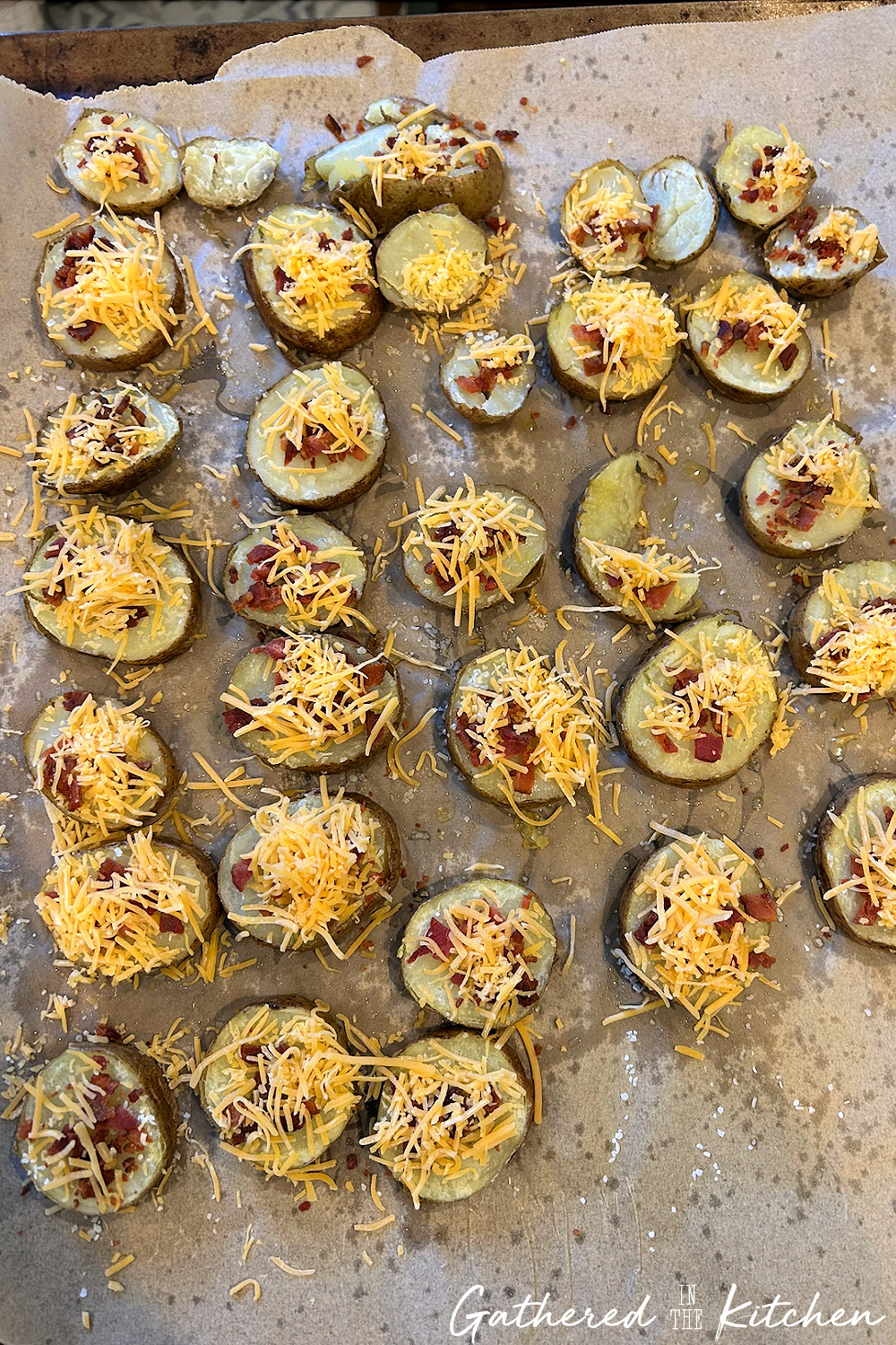 Loaded Baked Potato Slices | Gathered In The Kitchen